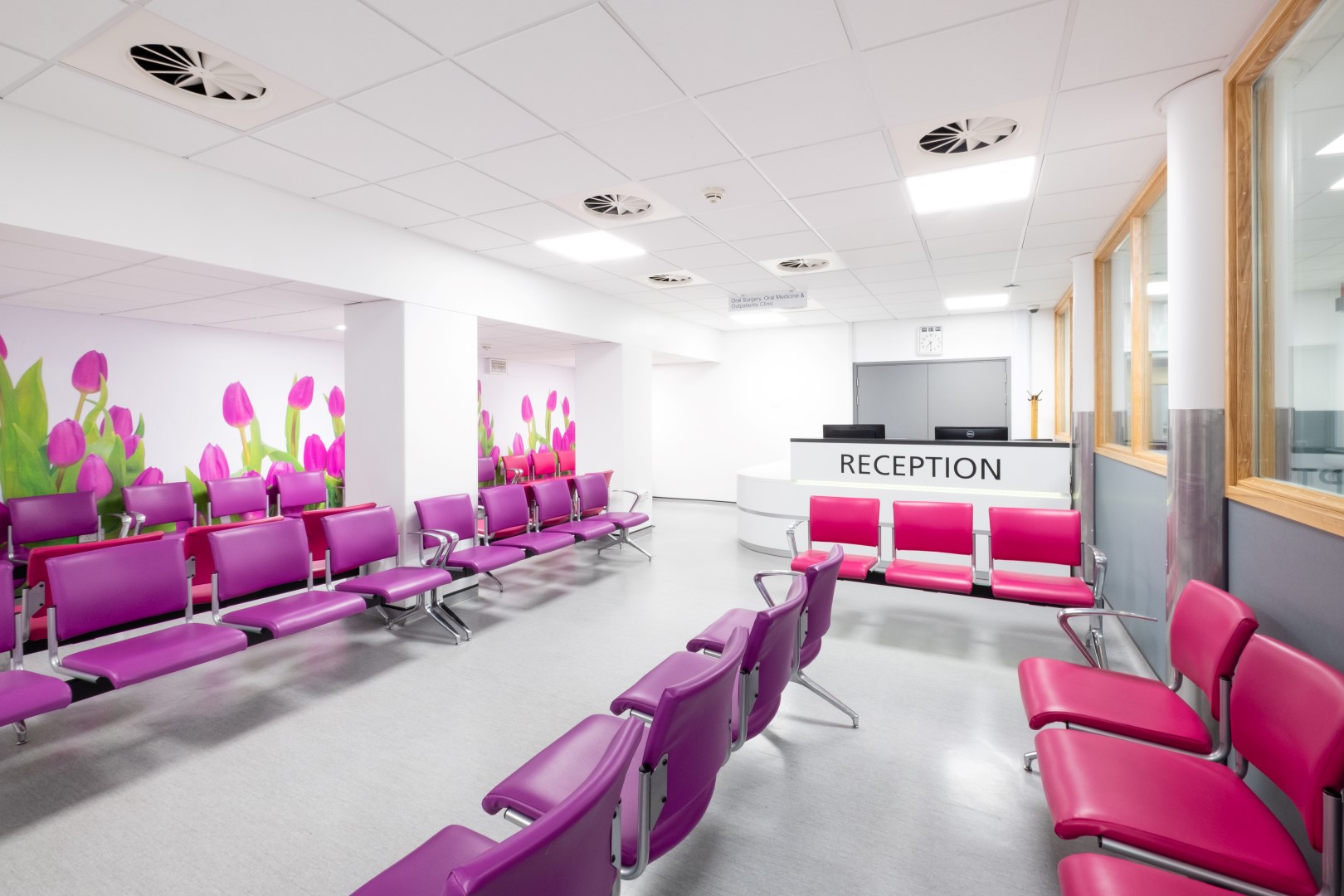 Hospital Reception Refurbishment