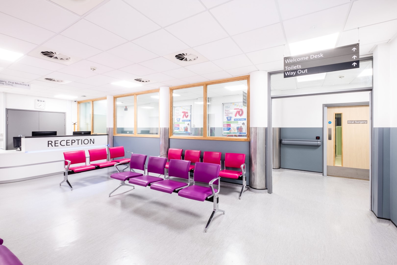 Hospital Reception Refurbishment